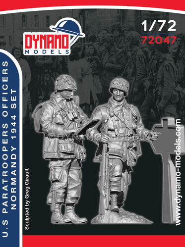 Dynamo-Models 72047 U.S Paratroopers Officers - Normandy 1944 Set