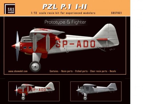 SBS Model 7021 PZL P.1 I/II 'Prototype & Fighter'