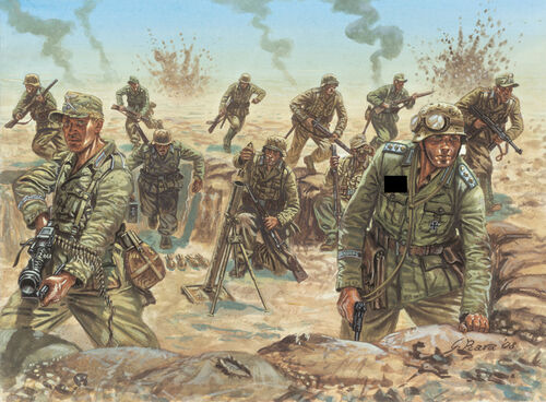 Italeri 6099 WWII DAK Infantry North Africa