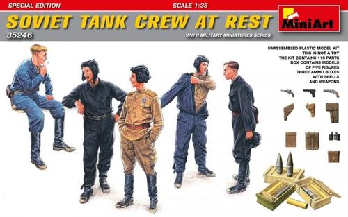 MiniArt 35246 Soviet tank crew at rest (Special edition)
