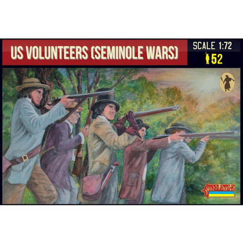 Strelets-R M161 US Volunteers (Seminole Wars) (52pcs)
