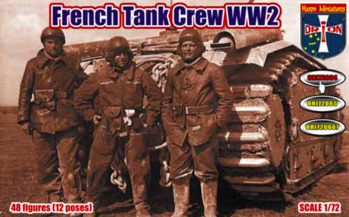 Orion 72064 French Tank Crew WW2