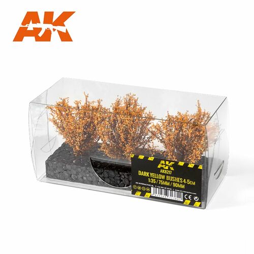 AK-Interactive 8217 Dark Yellow Bushes 4-6cm