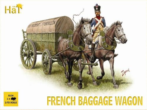 Hat 8106 French Baggage Wagon