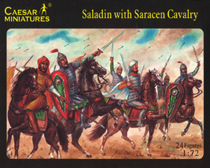 Caesar Miniatures H018 Saladin with Saracen Cavalry