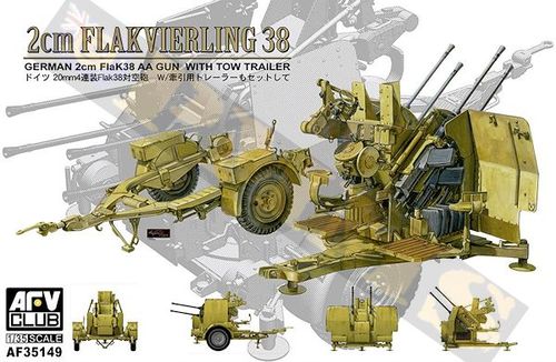 AFV Club 35149 2cm Flakvierling 38