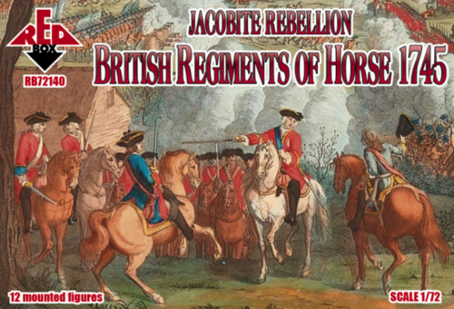 Red Box 72140 Jacobite Rebellion. British Regiments of Horse 1745