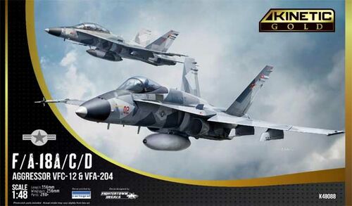 Kinetic 48088 F/A-18A/C/D Aggressor VFC-12 & VFA-204