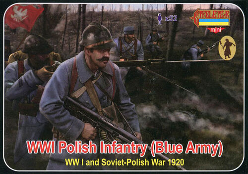 Strelets-R M130 Polish WWI Infantry (Blue Army)