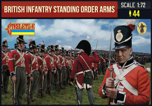 Strelets-R 20172 British Line Infantry Standing Order Arm (Napoleonic Wars)