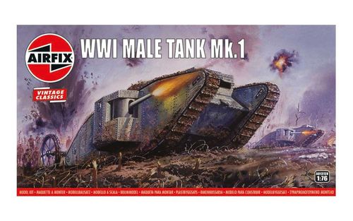 Airfix 01315V WWI Male Tank Mk.I