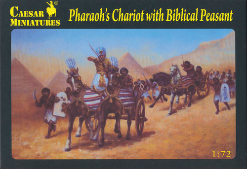Caesar Miniatures H042 Pharaoh's Chariot w Biblical Peasant