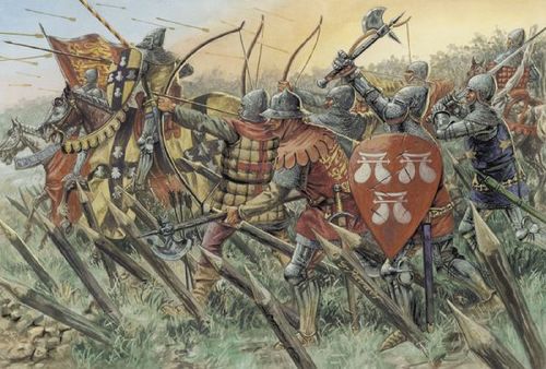 Italeri 6027 English Warriors and Knights (100 Years War)