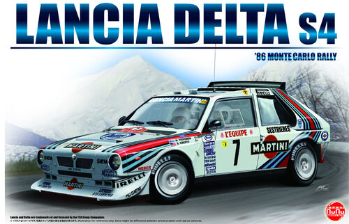 Nunu Model Kit PN24030 Lancia Delta S4 Martini '86 Monte Carlo