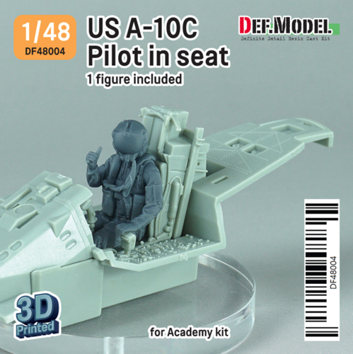 DEF Model DF48004 US A-10C Pilot in seat