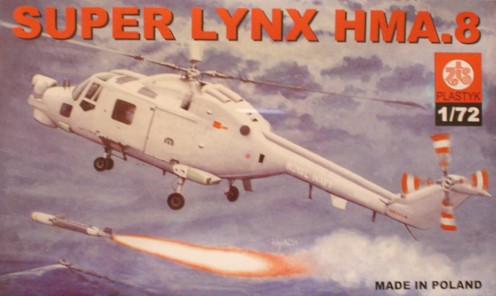 Plastyk 018 Westland Super LYNX HMA.8 (British Naval Helicopter)