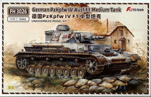 Flyhawk 3026 Pz.Kpfw IV Ausf. F1 Medium Tank