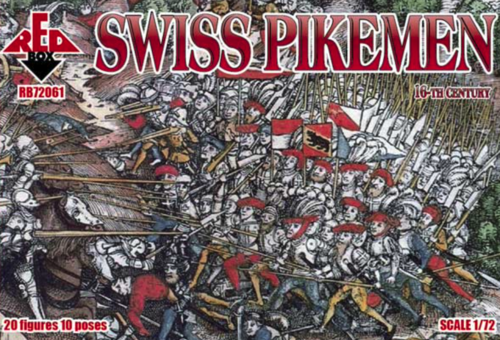 Red Box 72061 Swiss Infantry Pike 16th century