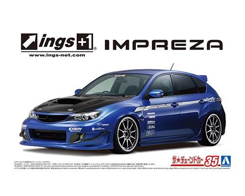 Aoshima 05875 Ings GRB Impreza WRX STI '07