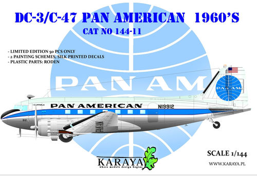 KARAYA 144-11 DC-3 PanAm