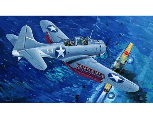 Trumpeter 02244 U.S.NAVY SBD-3 Dauntless Midway