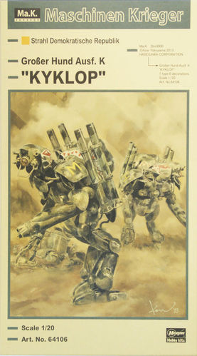 Hasegawa 64106 Grosser Hund "Kyklop"