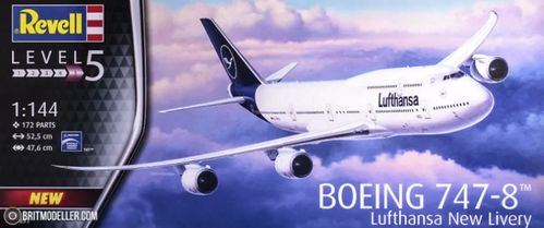 Revell 03891 Boeing 747-8I 'Lufthansa' New Livery