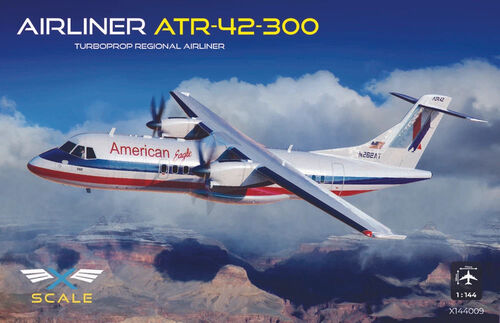 X-Scale 144009 Airliner ATR-42-300 Turboprop Regional Airliner