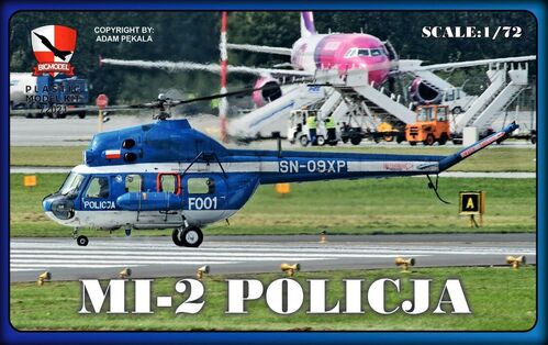 Big Model K72021 MI-2 Policja