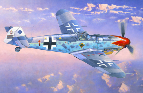 MisterCraft C108 BF-109 G-5R6 Roten Jager