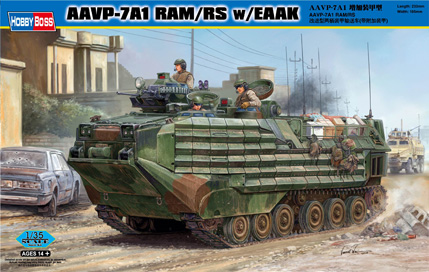 Hobby Boss 82416 American amphibious AAVP-7A1 RAM/RS with EAAK