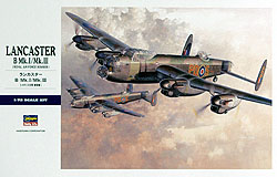 Hasegawa E23 Lancaster B.Mk.I/Mk.III