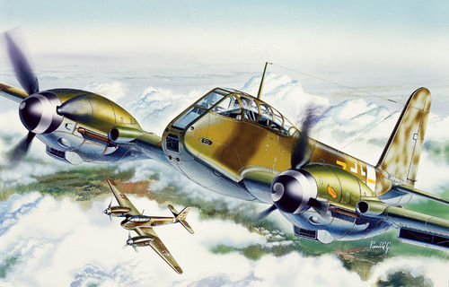 Italeri 0074 Me 410 ''Hornisse''