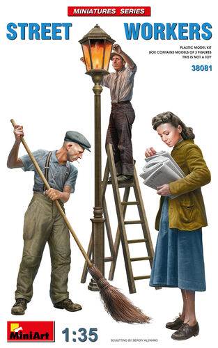 MiniArt 38081 Street Workers