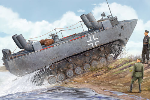 Hobby Boss 82462 German Land-Wasser-Schlepper II-Upgraded