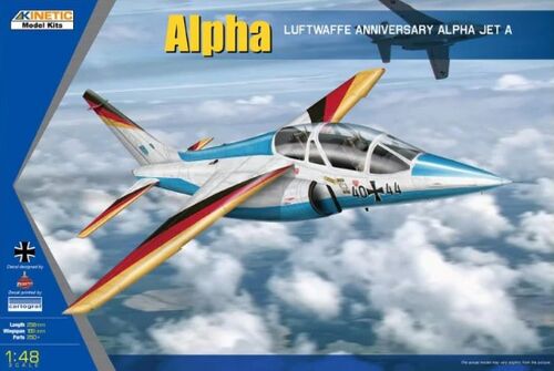 Kinetic 48087 Luftwaffe Anniversary Alpha Jet A Alpha