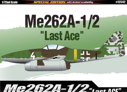 Academy 12542 Me-262A-1/2 "Last Ace"