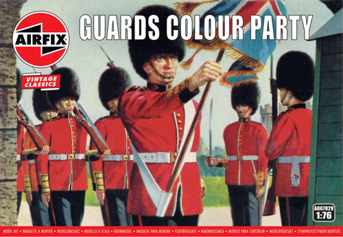 Airfix 00702V Guards Colour Party(Due June 2024)First Released: 1961Last Released: 1968