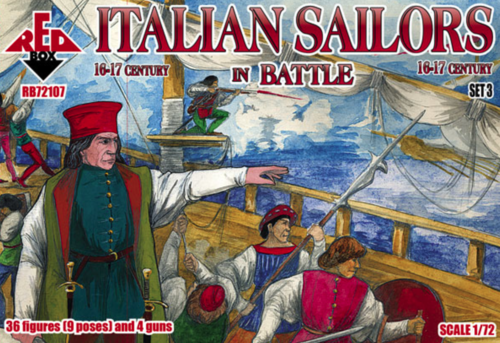 Red Box 72107 Italian Sailors in Battle 16-17 centry
