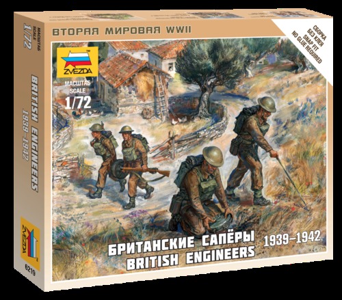 Zvezda 6219 British engineers