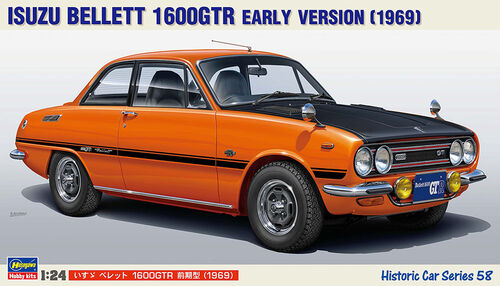 Hasegawa HC58 Isuzu Bellett 1600GTR Early Version (1969)