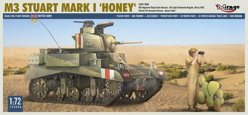 Mirage-Hobby 720006 M3 Stuart Mk.I 'Honey' Light Tank