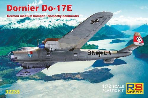 RS Models 92235 Dornier Do-17E German medium bomber