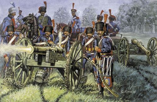 Italeri 6018 French Line Guard Artillery