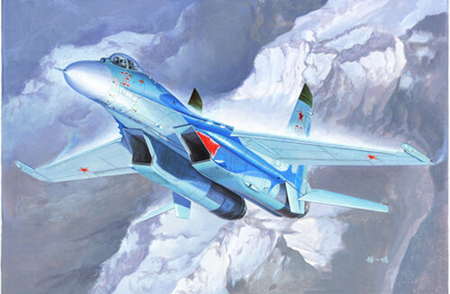 Trumpeter 01660 Russian Su-27 Flanker B Fighter