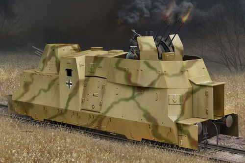 Hobby Boss 82925 German Kanonen und Flakwagen of BP42