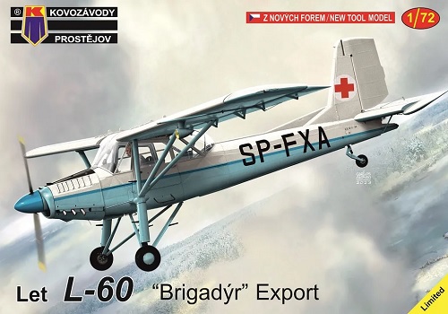 Kovozavody Prostejov 72383 Let L-60 "Brigadýr" Export