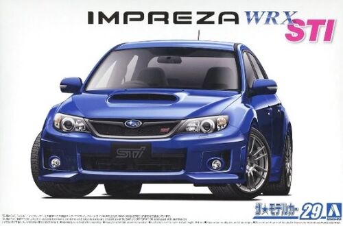Aoshima 05834 Subaru GRB Impreza WRX STI