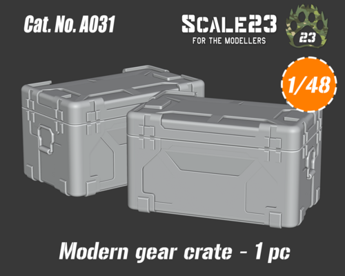 Scale23 48-A031 Modern gear box - 1 pc