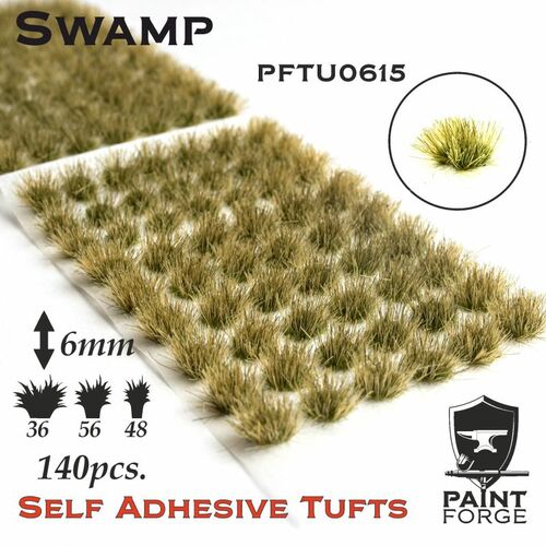 Paint Forge PFTU0615 Swamp Grass Tufts 6mm